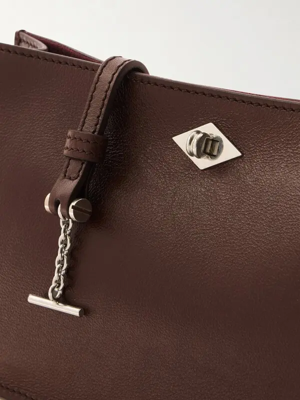METIER Ease 28 Leather Clutch - Brown