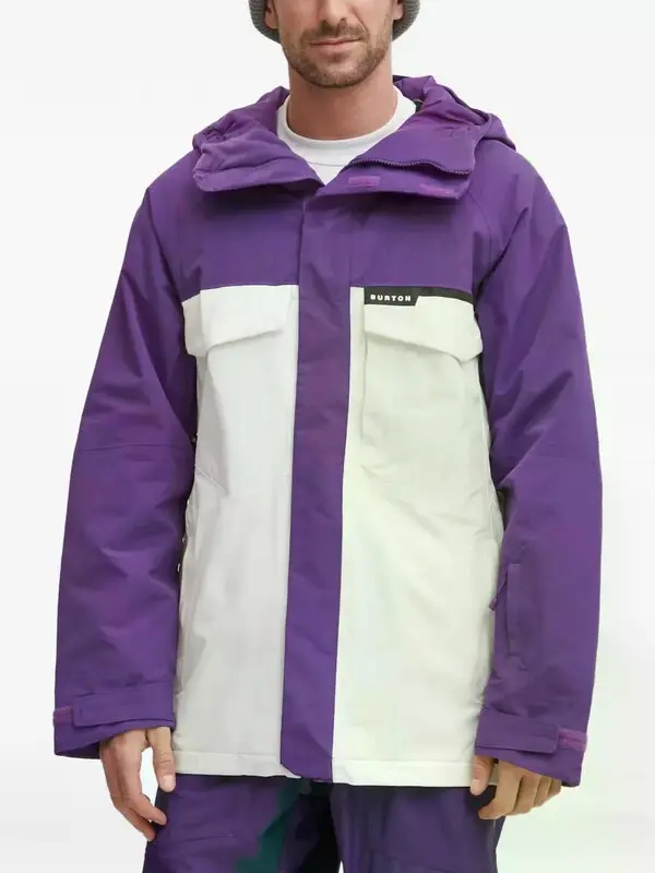 Burton Colour-block Hooded Ski Jacket