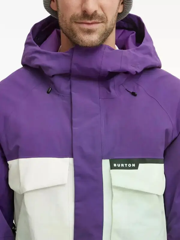 Burton Colour-block Hooded Ski Jacket