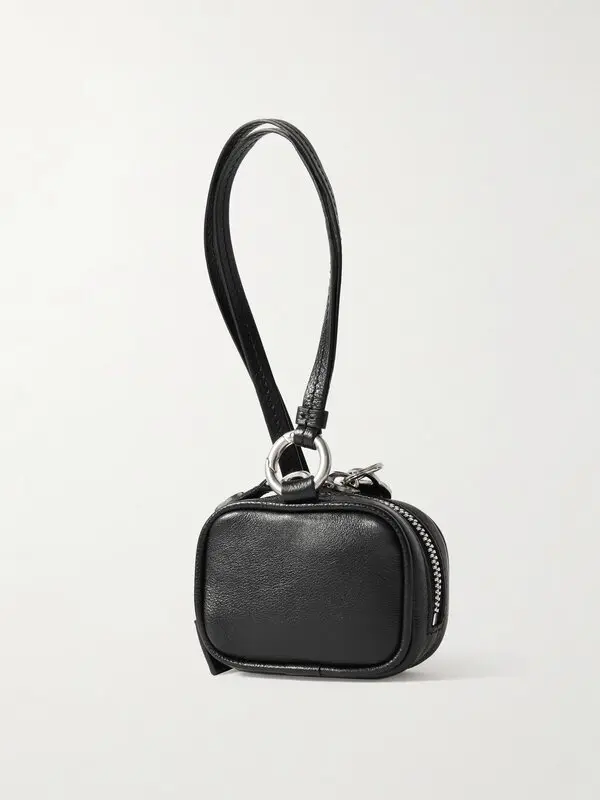 Acne Studios Camero Embellished Leather Keychain