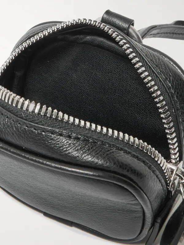 Acne Studios Camero Embellished Leather Keychain