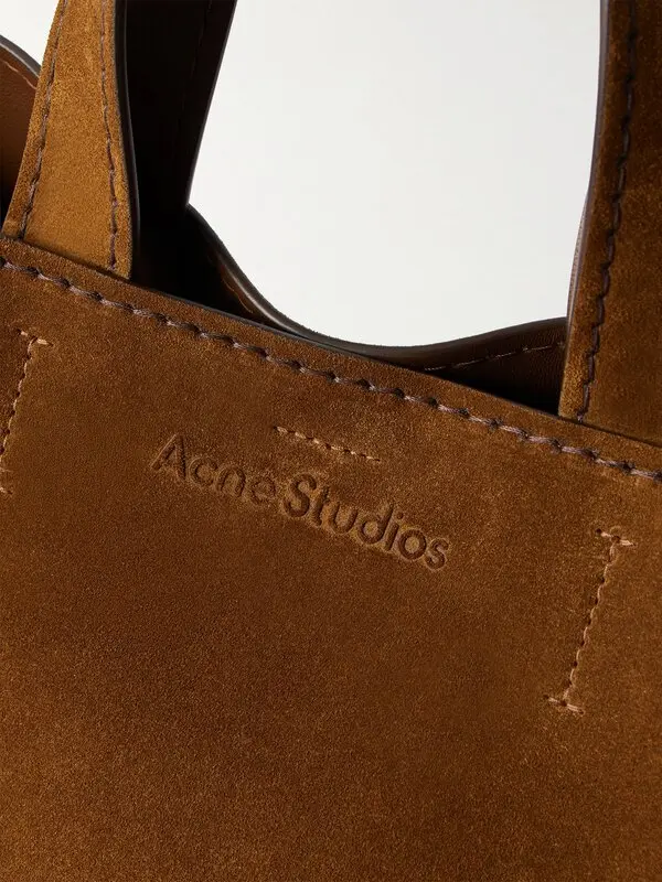 Acne Studios Musubi Knotted Suede Tote