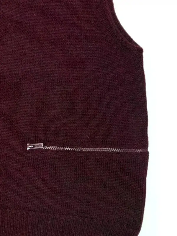 Undercover Zip V-neck Vest