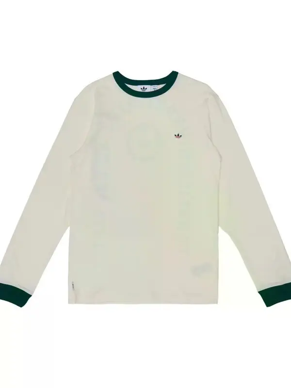 Adidas X Clot Edison Chen Long-sleeve T-shirt - Neutrals