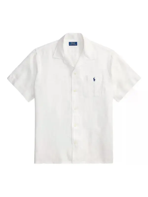Polo Ralph Lauren Embroidered Pony Short-sleeved Shirt - White