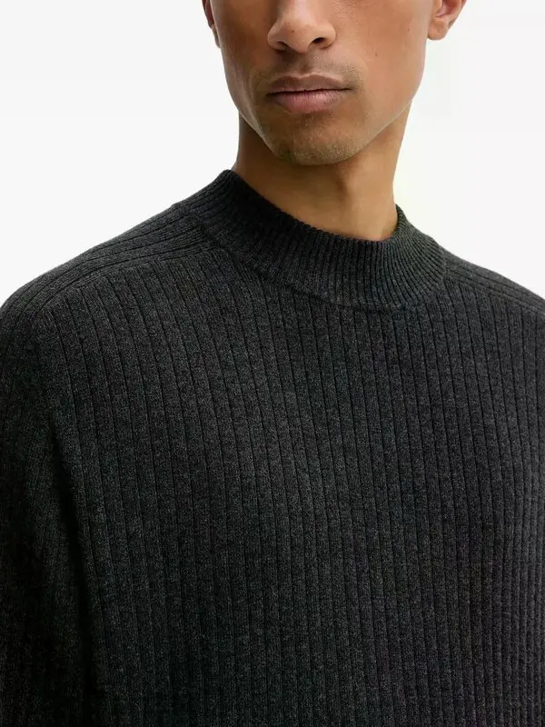 Filippa K Ribbed Mock-neck Sweater