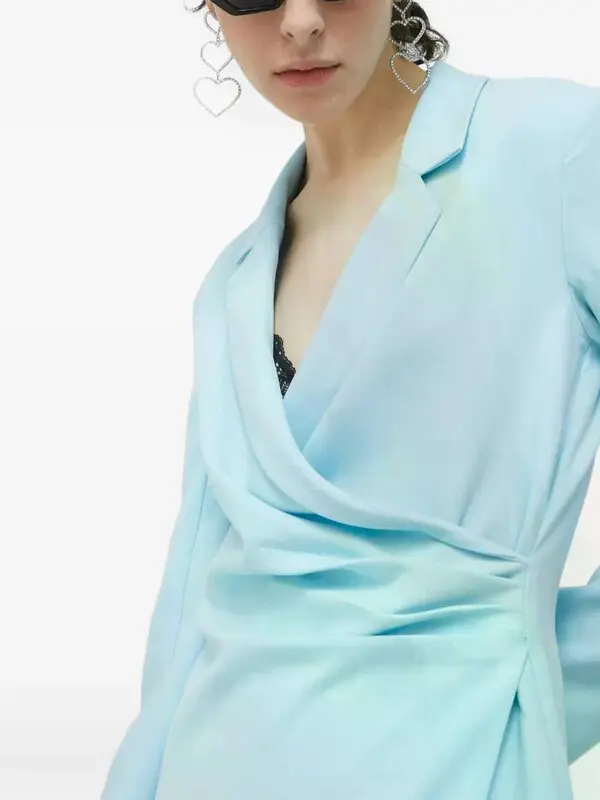Abercrombie Blazer Mini Dress - Blue | Editorialist