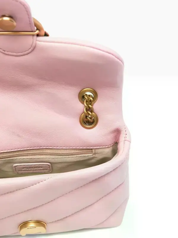Pinko Baby Love Bag Puff Maxi Quilt Shoulder Bag - Pink