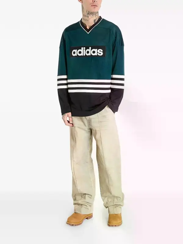 Adidas Striped Hockey T-shirt