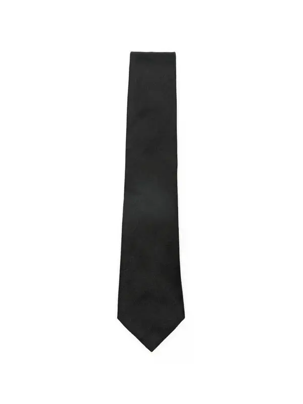 Etro Paisley Pattern Neck Tie - Black