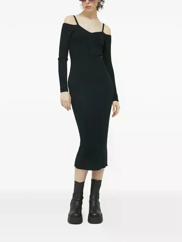 black dress abercrombie Dolce & Gabbana // Black & Multicolour Floral Panelled Dress – VSP  Consignment main image 0