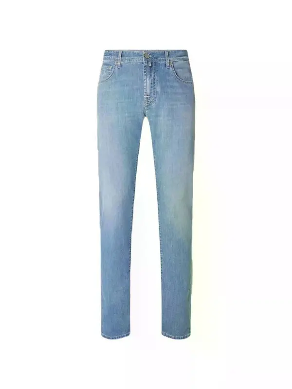 Jacob Cohen Buttoned Jeans - Blue
