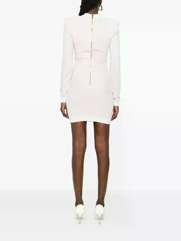 Balmain Buttoned Mini Dress