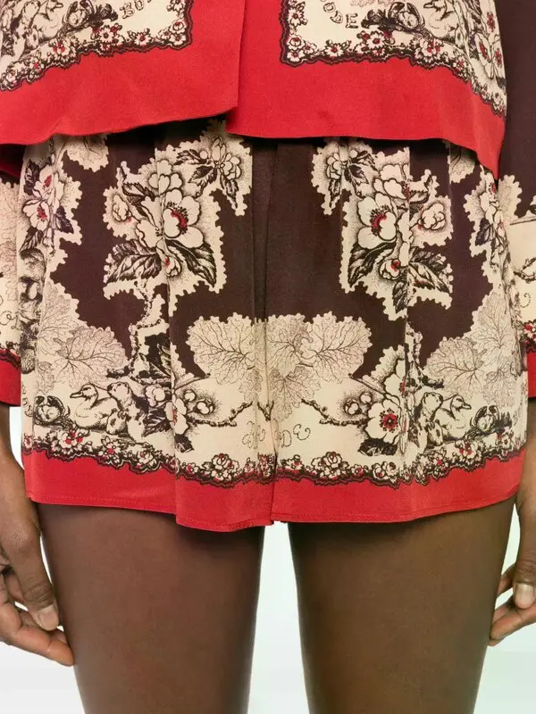 BODE Floral Tap Shorts