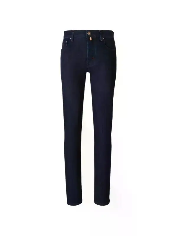 Jacob Cohen Logo-detail Jeans - Blue