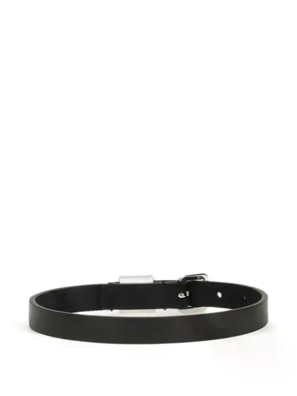 Valentino Garavani Rockstud Leather Bracelet - Black