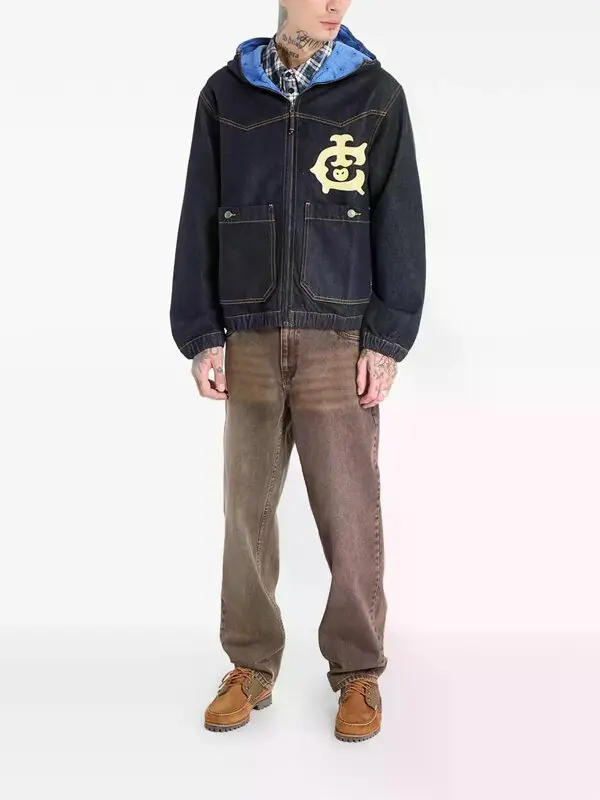 ICECREAM Western Panelled Zip Jacket