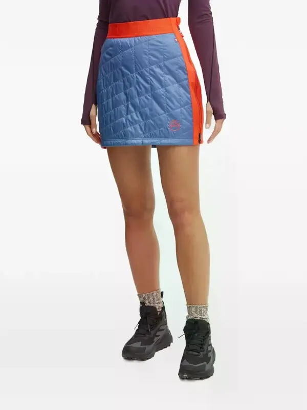 LA SPORTIVA Quilted Side-zip Skirt - Blue