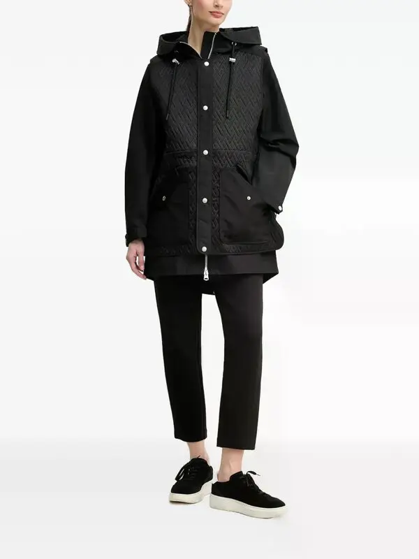 Mackage Quilted Hooded Jacket - Black