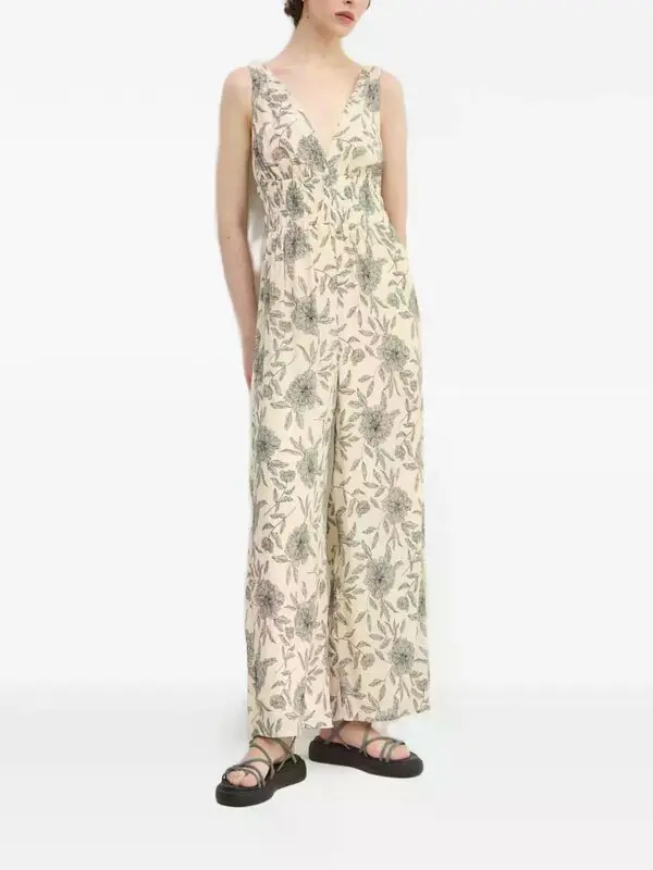 Abercrombie Floral-pattern Jumpsuit