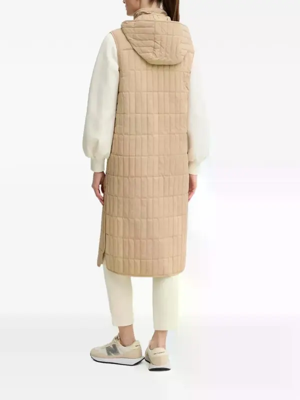 Mackage Quilted Hooded Gilet - Neutrals
