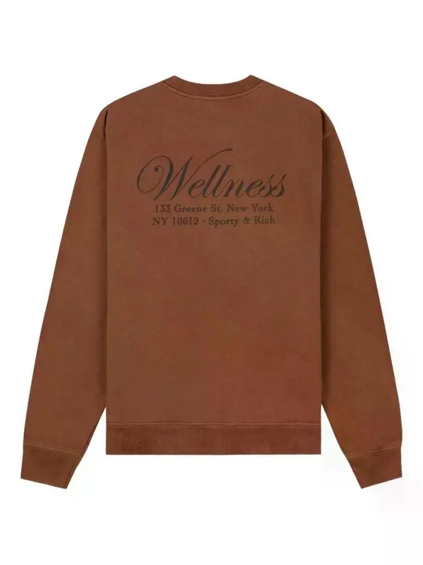 SPORTY & RICH Soho Wellness Long-sleeved Sweater