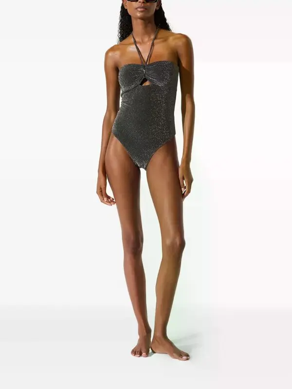Karl Lagerfeld Logo-plaque Swimsuit