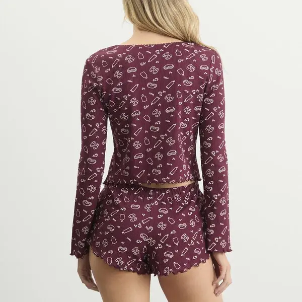 TALA Sleep Lounge Tie Cardigan