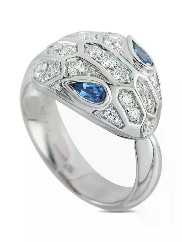 BVLGARI Diamond And Sapphire Ring