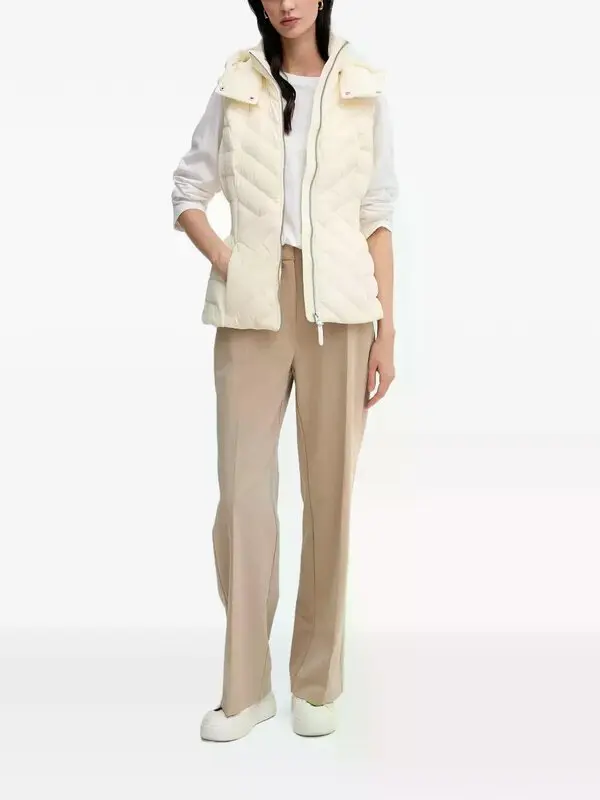 Mackage Quilted Hooded Gilet - Neutrals