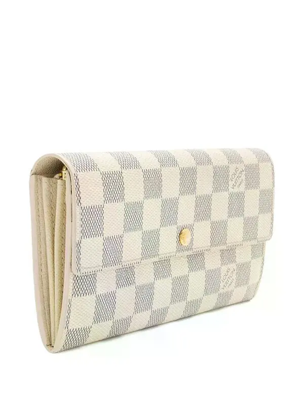 LOUIS VUITTON Damier Azur Sarah Wallet