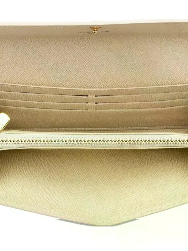 LOUIS VUITTON Damier Azur Sarah Wallet