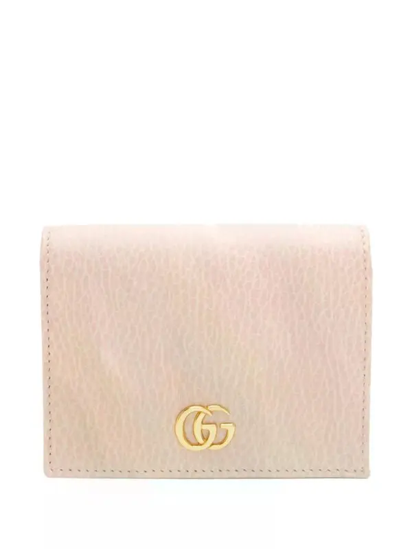 Gucci Gg Marmont Card Case - Pink