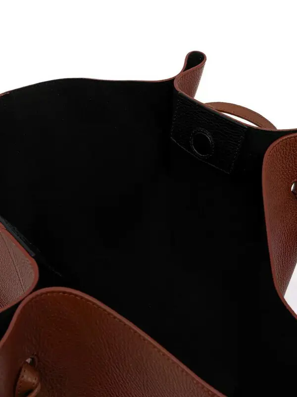 Yuzefi Mochi Knotted Shoulder Bag - Brown