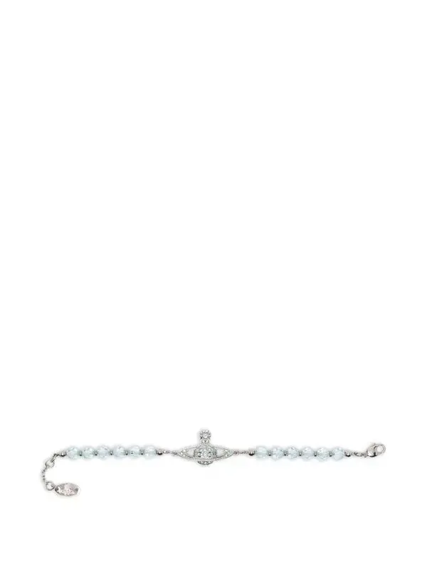 VIVIENNE WESTWOOD Messaline Orb Bracelet - Silver
