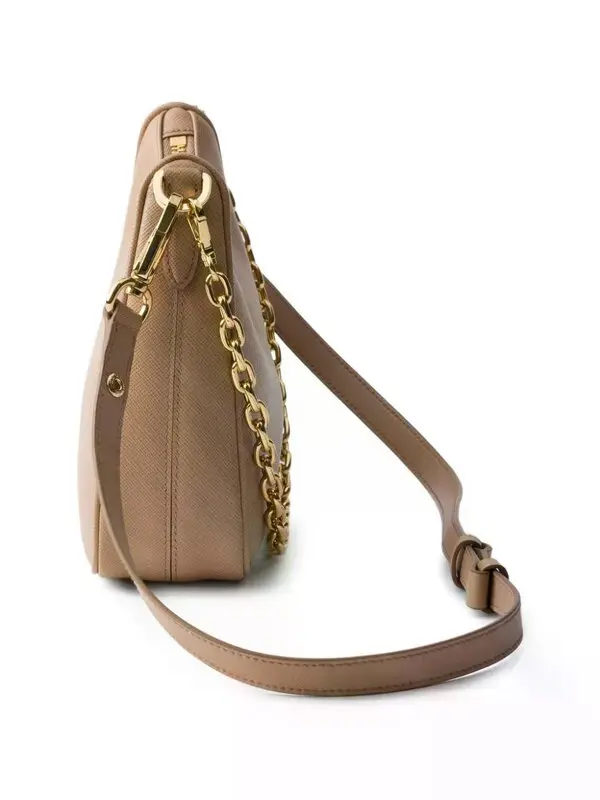 Prada Mini Re-edition Shoulder Bag - Neutrals