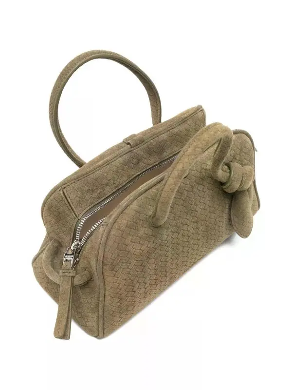 Jacquemus Small Turismo Woven Tote Bag - Green