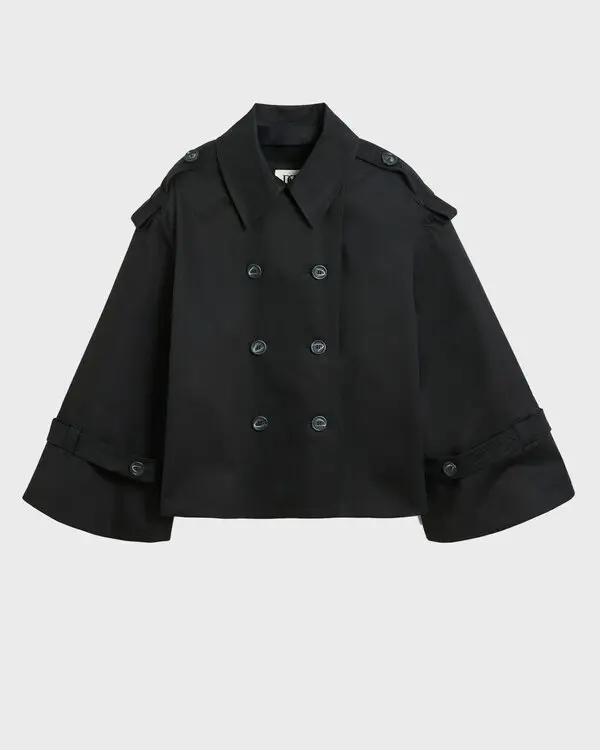 BY MALENE BIRGER Alisandra Trench Jacket - Black