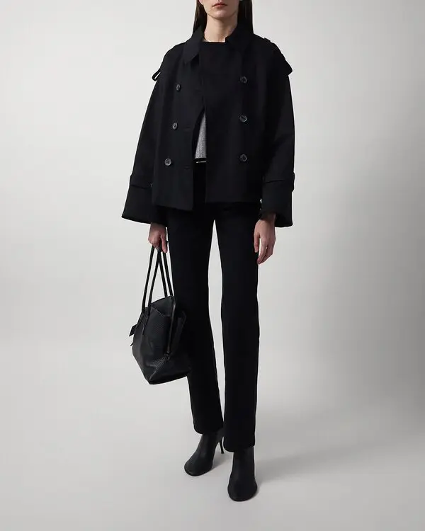 BY MALENE BIRGER Alisandra Trench Jacket - Black