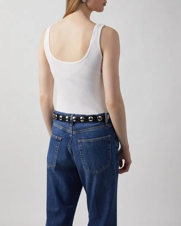 WAKAKUU Cato Rib Tank Top