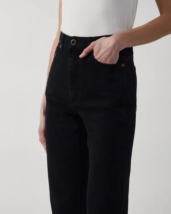 Khaite Danielle Prescott Jeans - Black