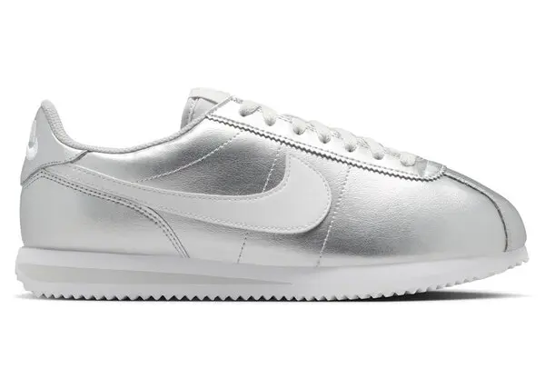 Nike Cortez Sneakers - Metallic Silver/grey Fog/white