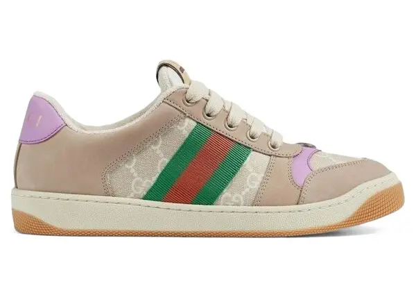 Gucci Screener Distressed Sneakers