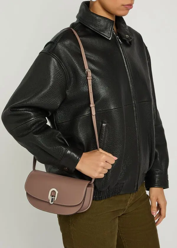 Savette Tondo Leather Shoulder Bag