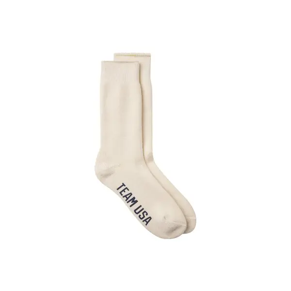 SKIMS Olympic Lounge Socks - Ecru