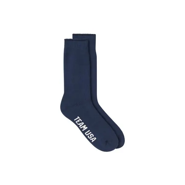 SKIMS Olympic Lounge Socks - Navy