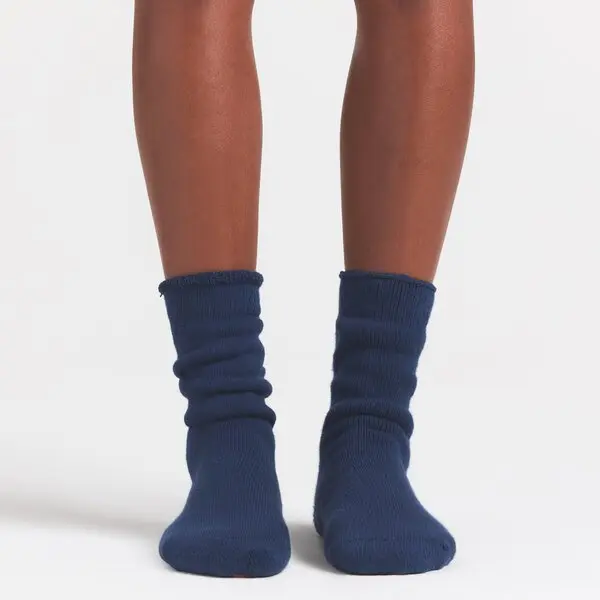 SKIMS Olympic Lounge Socks - Navy