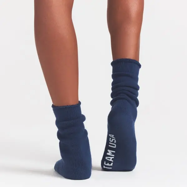 SKIMS Olympic Lounge Socks - Navy