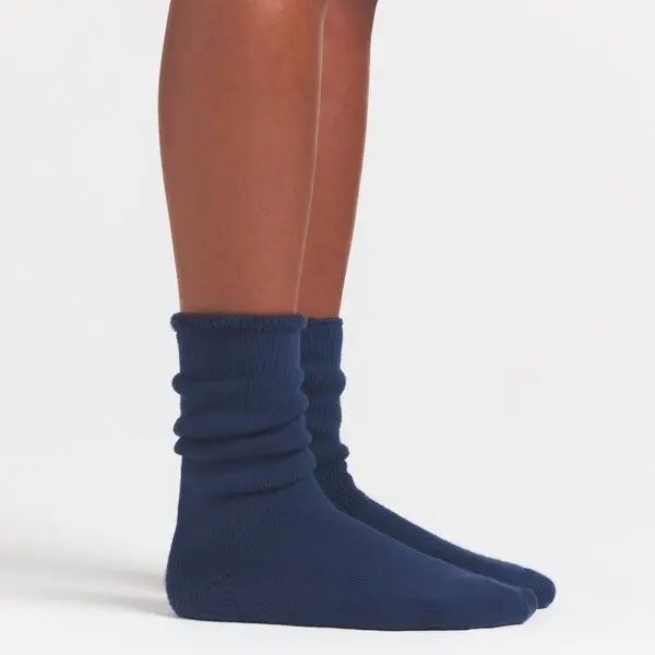 SKIMS Olympic Lounge Socks - Navy