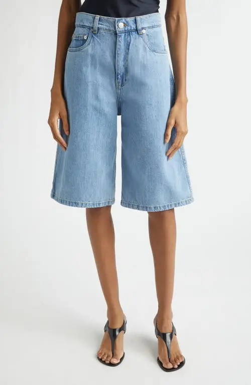 Coperni Denim Bermuda Shorts - Blue Lgiht Blu